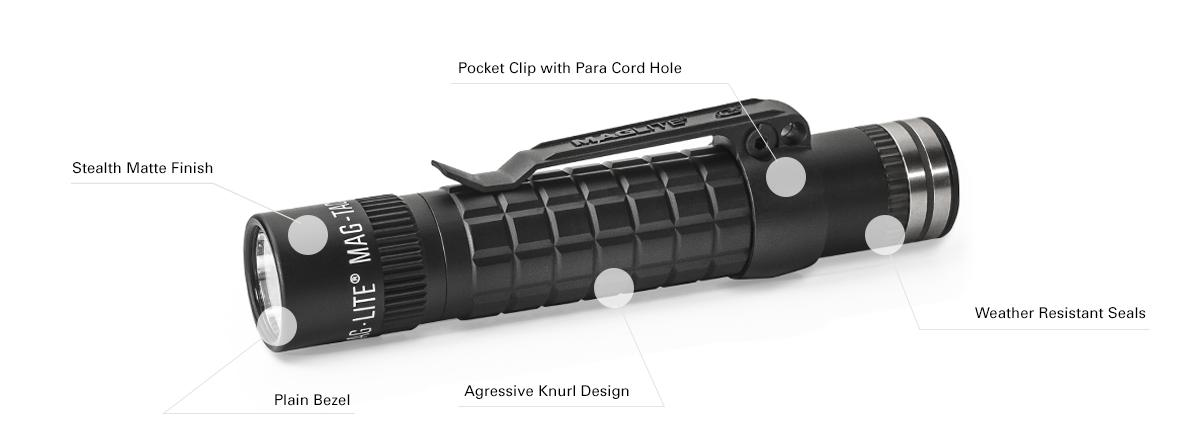 Mag Instrument TRM1RA4 Rechargeable Tactical Flashlight with Crowned B ...