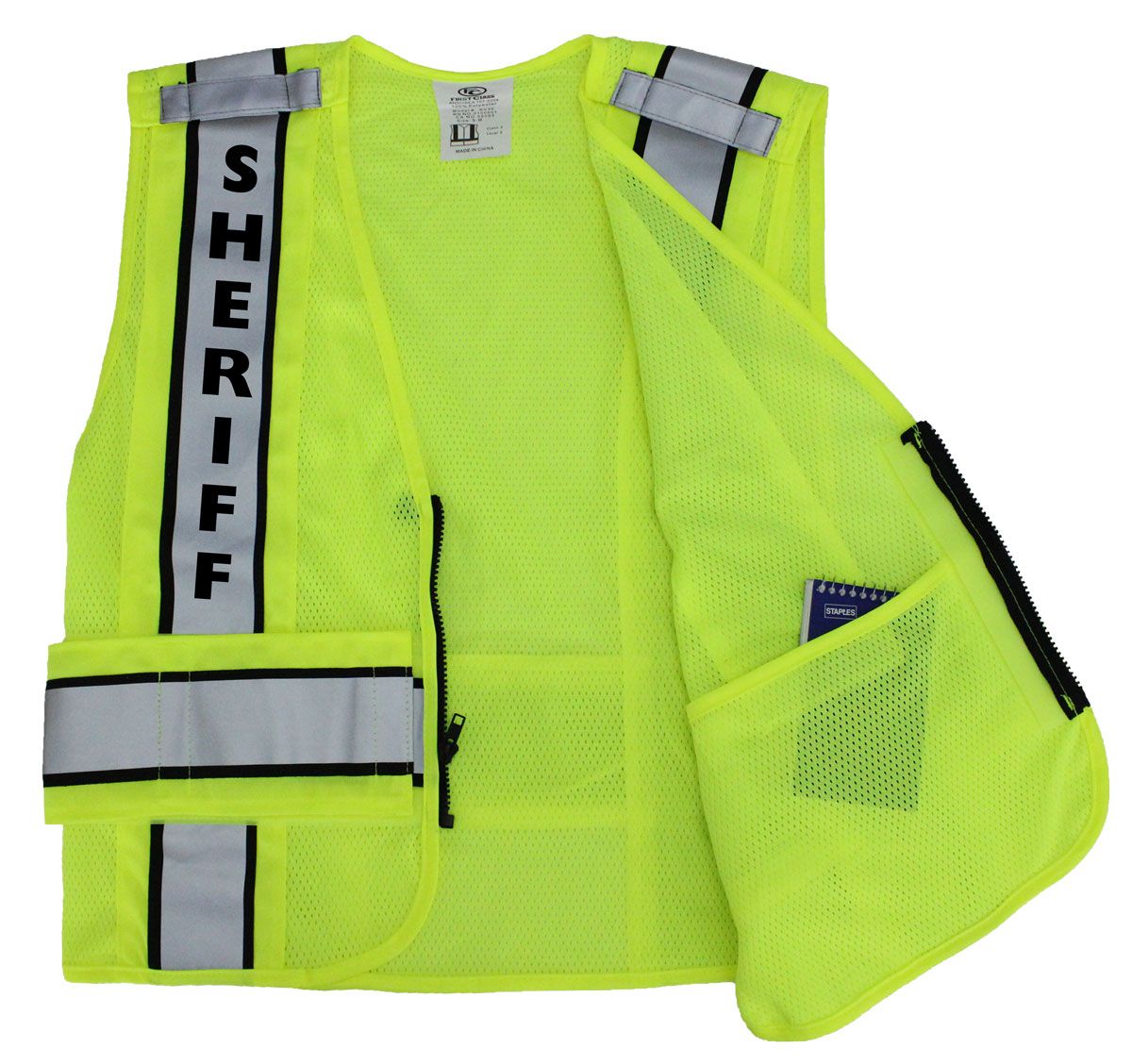 Reflective Sheriff Duty Vest – Sinatra Uniform